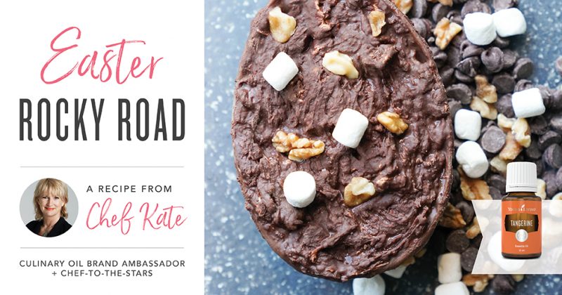 Healthy Easter Rocky Road with Chef Kate - Young Living Australia