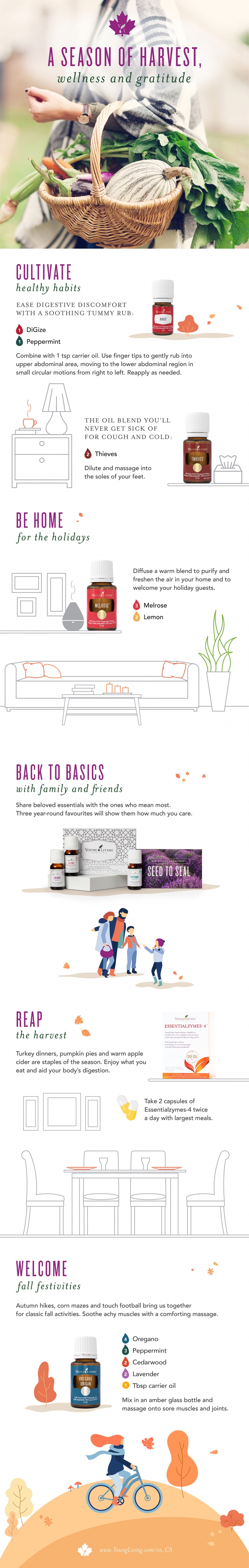 A season of harvest, wellness and gratitude | Young Living Canada Blog