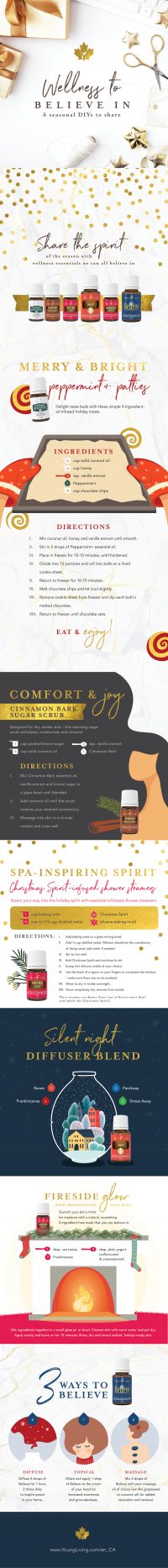 Wellness to Believe In: 6 seasonal DIYs to share | Young Living Canada Blog