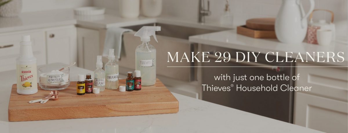 Thieves Household Cleaner DIY Tips | Young Living Blog