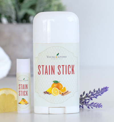 DIY stain remover with essential oils